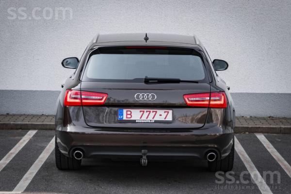 Brown Audi A6 2012 in Riga, with an engine capacity of 3.00 L and mileage of 312 thousand km for 13500 €, photo 5 on AUTOMOTO.COM.LV