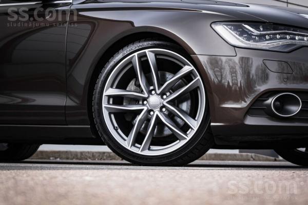 Brown Audi A6 2012 in Riga, with an engine capacity of 3.00 L and mileage of 312 thousand km for 13500 €, photo 7 on AUTOMOTO.COM.LV