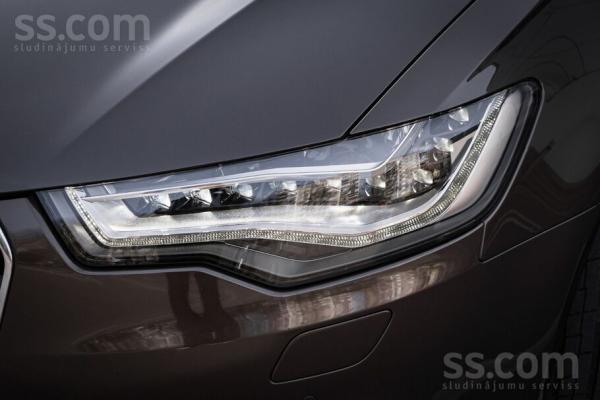 Brown Audi A6 2012 in Riga, with an engine capacity of 3.00 L and mileage of 312 thousand km for 13500 €, photo 8 on AUTOMOTO.COM.LV