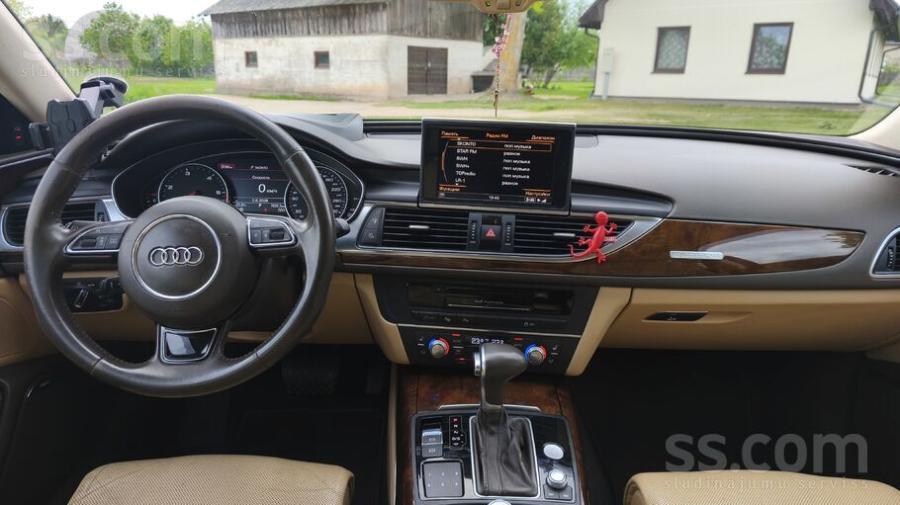 Brūns Audi A6 2012 Tukums, ar dzinēja tilpumu 3.00 L un nobraukumu 314 tūkst. km par 9300 €, foto 9 vietnē AUTOMOTO.COM.LV