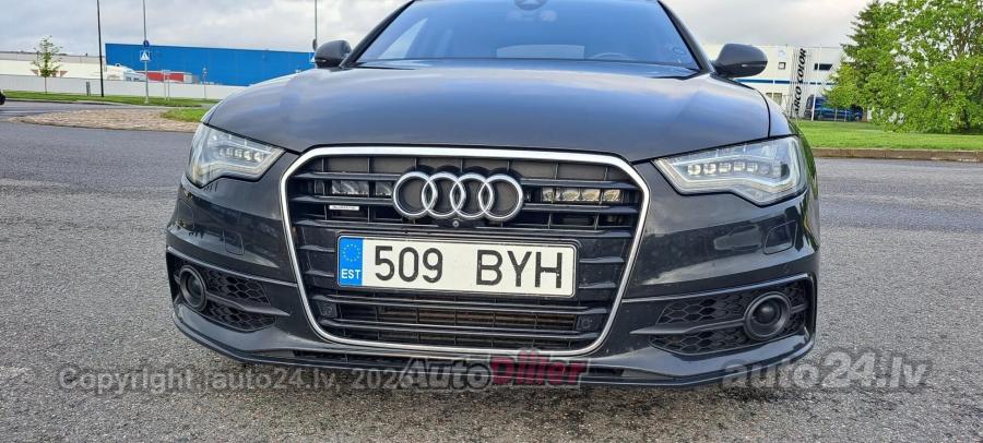 Brown Audi A6 2012 in Tallinn, with an engine capacity of 3.00 L and mileage of 296 thousand km for 15500 €, photo 1 on AUTOMOTO.COM.LV