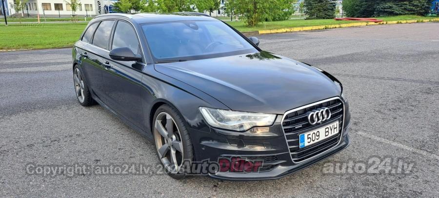Brown Audi A6 2012 in Tallinn, with an engine capacity of 3.00 L and mileage of 296 thousand km for 15500 €, photo 6 on AUTOMOTO.COM.LV