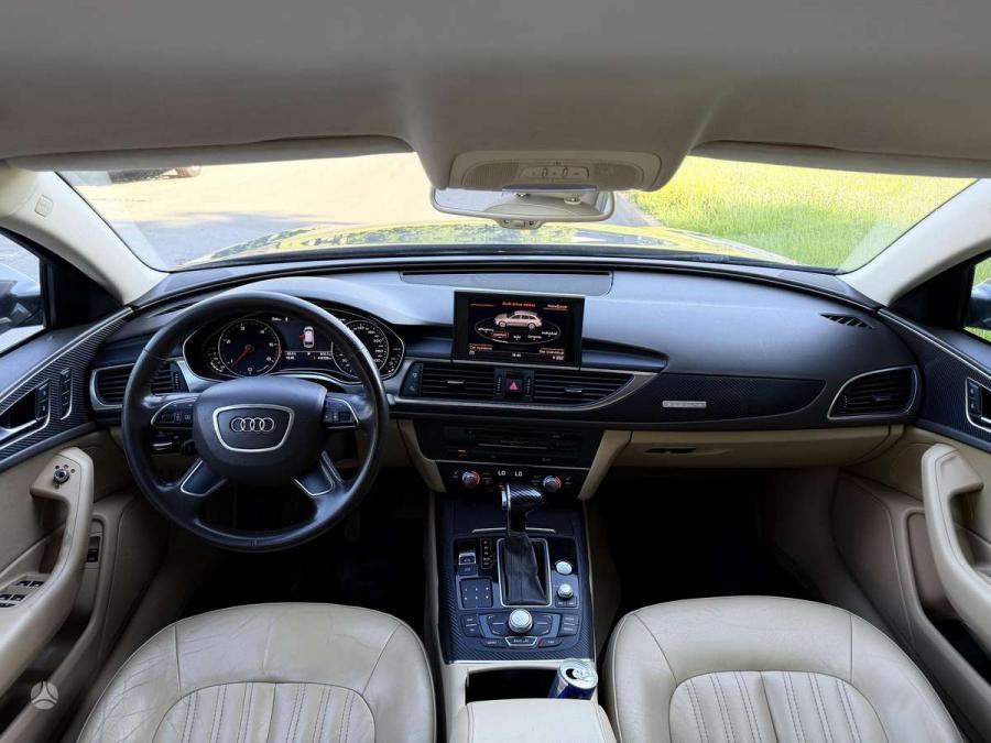 Brūns Audi A6 2012 Kauņa, ar dzinēja tilpumu 2.97 L un nobraukumu 396 tūkst. km par 8000 €, foto 6 vietnē AUTOMOTO.COM.LV