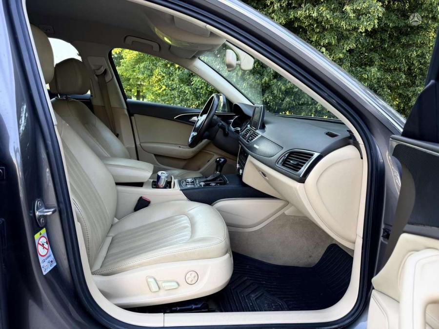 Brūns Audi A6 2012 Kauņa, ar dzinēja tilpumu 2.97 L un nobraukumu 396 tūkst. km par 8000 €, foto 14 vietnē AUTOMOTO.COM.LV