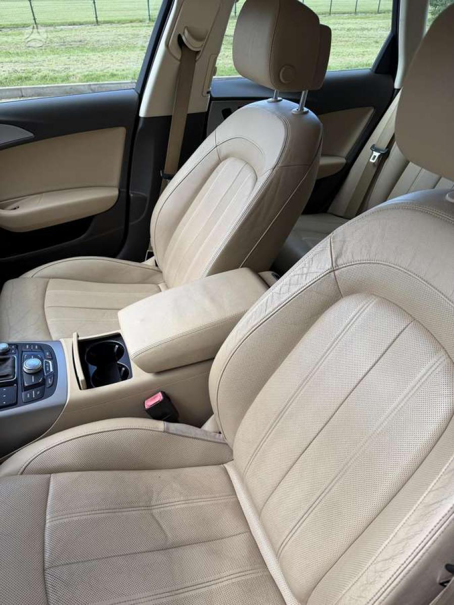Brown Audi A6 2012 in Prienai, with an engine capacity of 2.97 L and mileage of 295 thousand km for 8850 €, photo 16 on AUTOMOTO.COM.LV