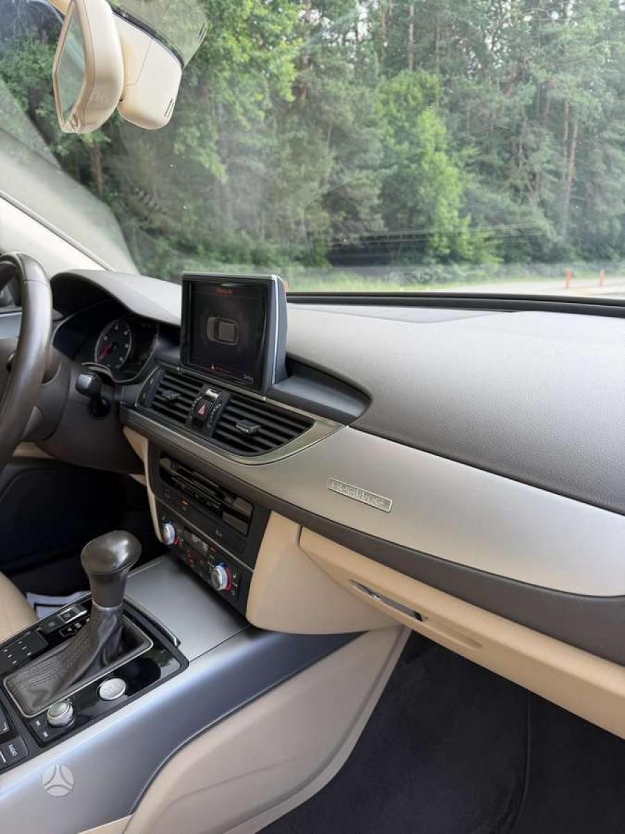 Brown Audi A6 2012 in Prienai, with an engine capacity of 2.97 L and mileage of 295 thousand km for 8850 €, photo 20 on AUTOMOTO.COM.LV