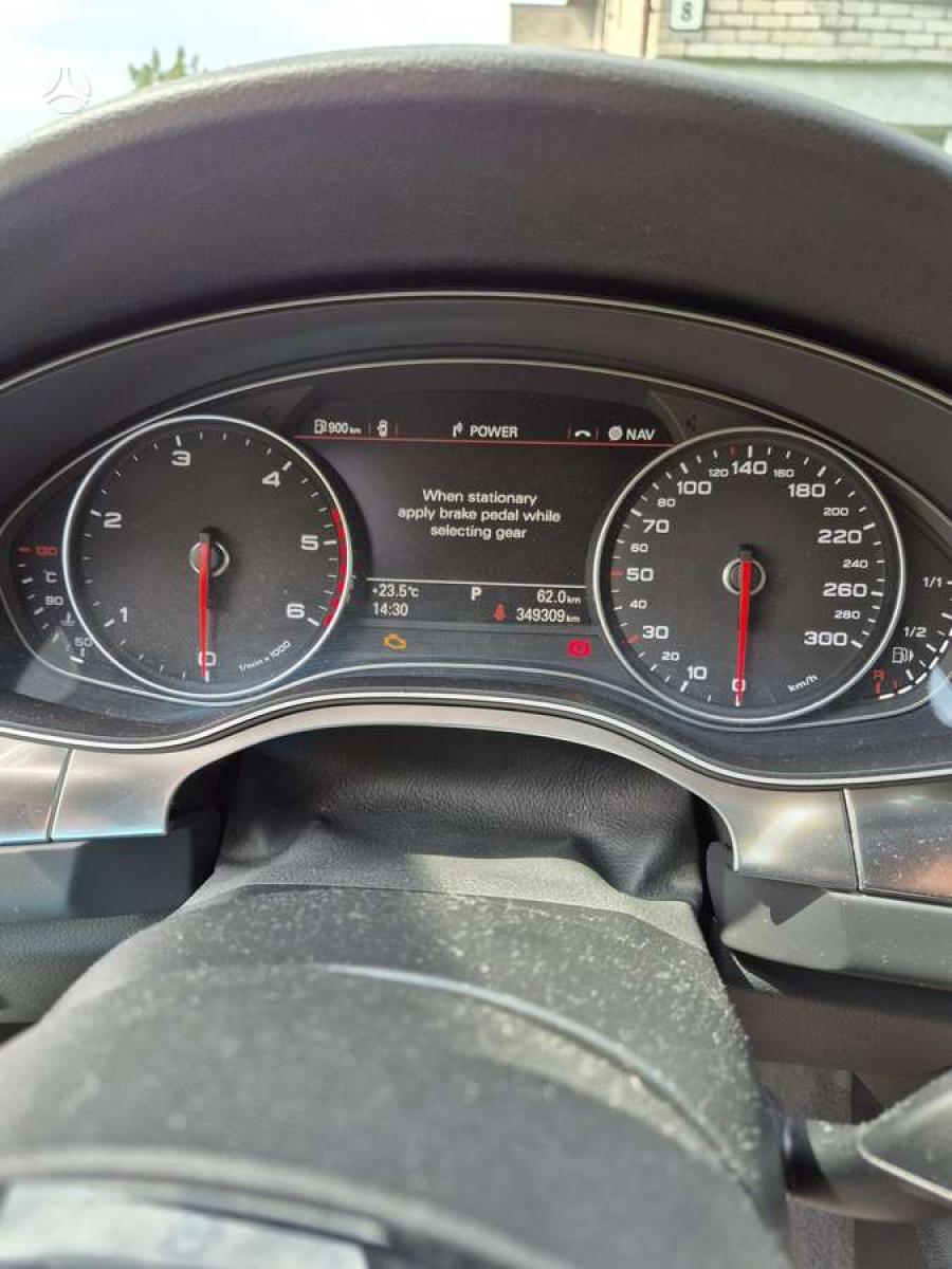 Brown Audi A6 2012 in Klaipeda, with an engine capacity of 2.97 L and mileage of 349 thousand km for 11900 €, photo 8 on AUTOMOTO.COM.LV