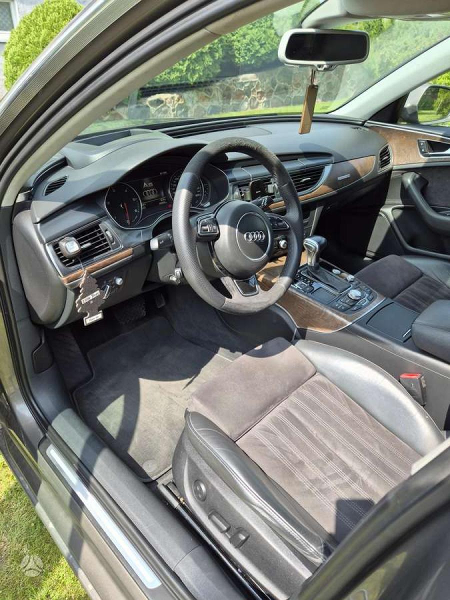 Brown Audi A6 2012 in Klaipeda, with an engine capacity of 2.97 L and mileage of 349 thousand km for 11900 €, photo 15 on AUTOMOTO.COM.LV