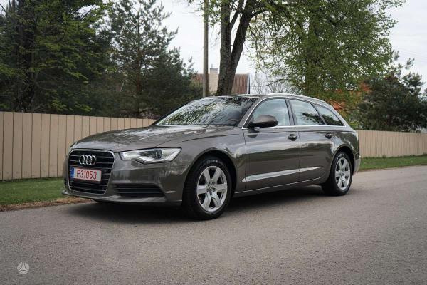 Brown Audi A6 2012 in Birstonas, with an engine capacity of 2.97 L and mileage of 290 thousand km for 7950 €, photo 1 on AUTOMOTO.COM.LV