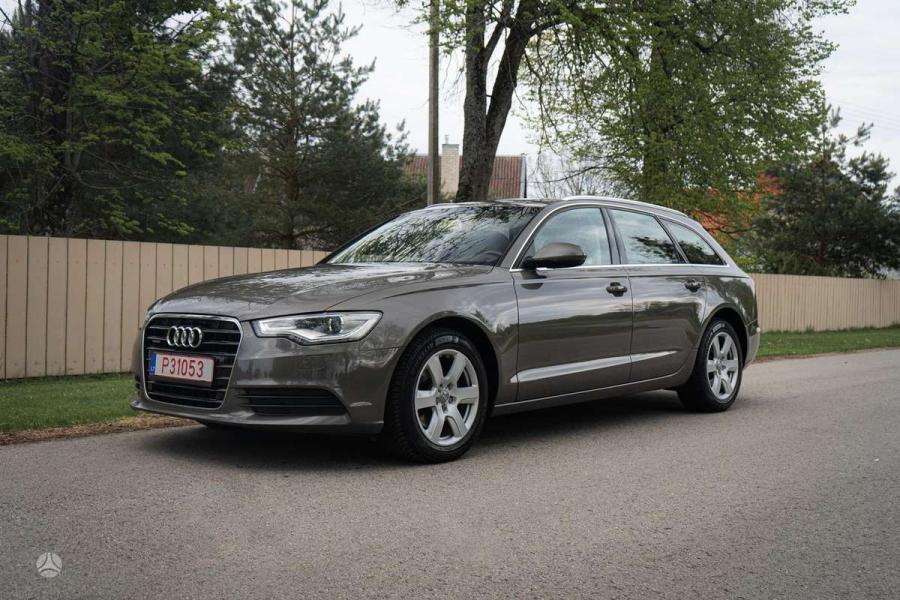 Brown Audi A6 2012 in Birstonas, with an engine capacity of 2.97 L and mileage of 290 thousand km for 7950 €, photo 1 on AUTOMOTO.COM.LV