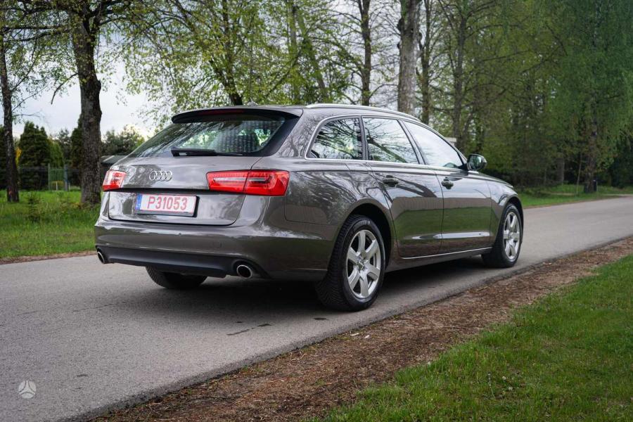Brown Audi A6 2012 in Birstonas, with an engine capacity of 2.97 L and mileage of 290 thousand km for 7950 €, photo 7 on AUTOMOTO.COM.LV