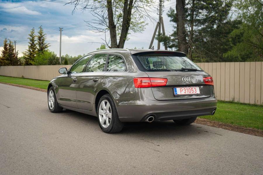Brown Audi A6 2012 in Birstonas, with an engine capacity of 2.97 L and mileage of 290 thousand km for 7950 €, photo 9 on AUTOMOTO.COM.LV