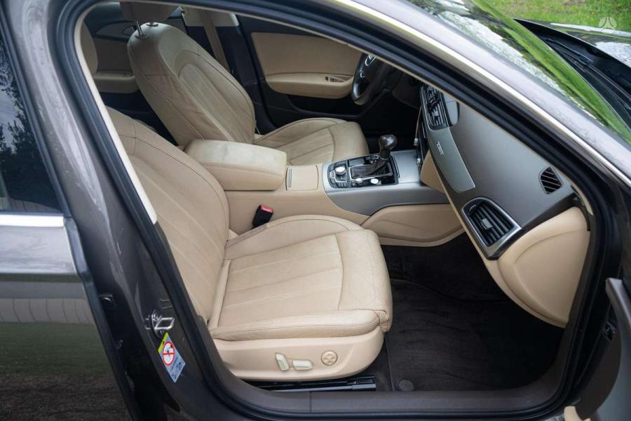 Brown Audi A6 2012 in Birstonas, with an engine capacity of 2.97 L and mileage of 290 thousand km for 7950 €, photo 19 on AUTOMOTO.COM.LV