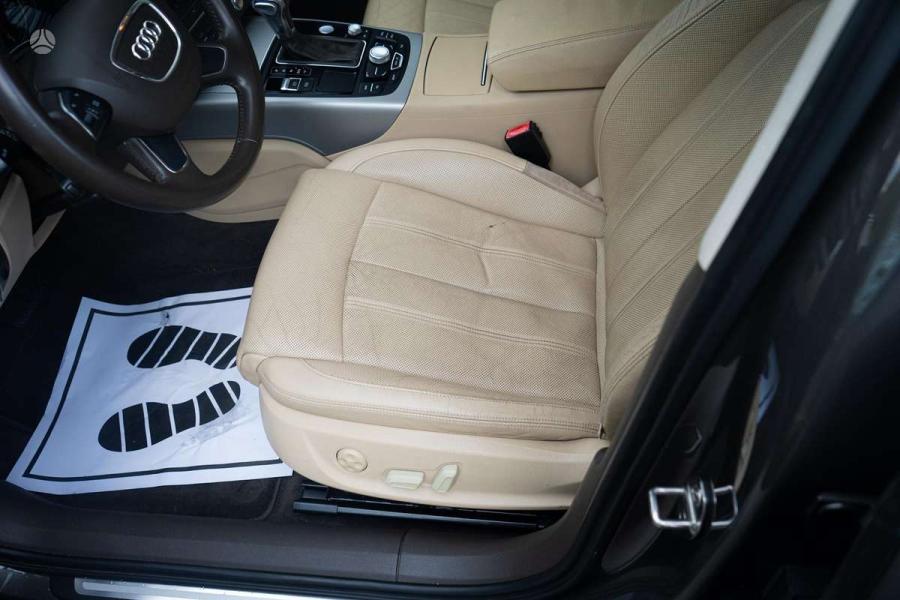Brown Audi A6 2012 in Birstonas, with an engine capacity of 2.97 L and mileage of 290 thousand km for 7950 €, photo 26 on AUTOMOTO.COM.LV