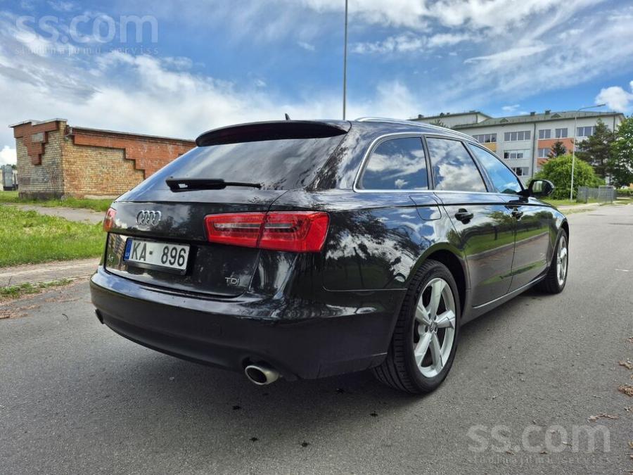 Brown Audi A6 2012 in Jelgava, with an engine capacity of 3.00 L and mileage of 32 thousand km for 7950 €, photo 4 on AUTOMOTO.COM.LV