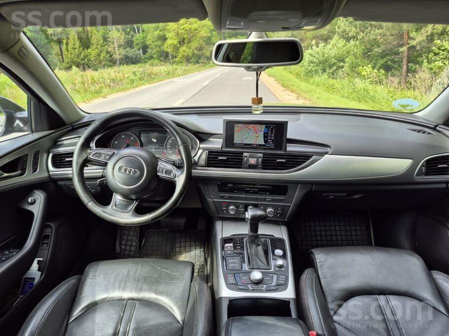 Brown Audi A6 2012 in Jelgava, with an engine capacity of 3.00 L and mileage of 32 thousand km for 7950 €, photo 11 on AUTOMOTO.COM.LV