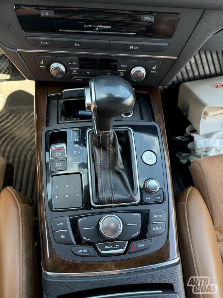 Brown Audi A6 2012 in Gargzdai, with an engine capacity of 3.00 L and mileage of 226 thousand km for 10500 €, photo 7 on AUTOMOTO.COM.LV