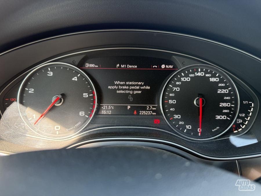 Brown Audi A6 2012 in Gargzdai, with an engine capacity of 3.00 L and mileage of 226 thousand km for 10500 €, photo 16 on AUTOMOTO.COM.LV