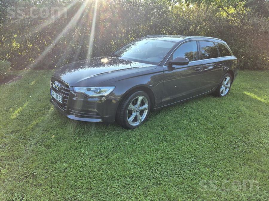 Brown Audi A6 2012 in Jelgava, with an engine capacity of 3.00 L and mileage of 321 thousand km for 7700 €, photo 1 on AUTOMOTO.COM.LV