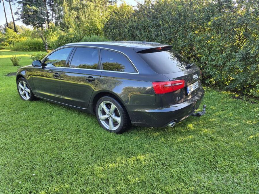 Brown Audi A6 2012 in Jelgava, with an engine capacity of 3.00 L and mileage of 321 thousand km for 7700 €, photo 6 on AUTOMOTO.COM.LV