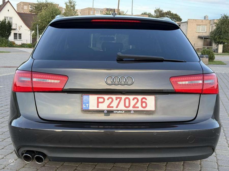 Brown Audi A6 2012 in Raseiniai, with an engine capacity of 1.97 L and mileage of 305 thousand km for 8999 €, photo 9 on AUTOMOTO.COM.LV
