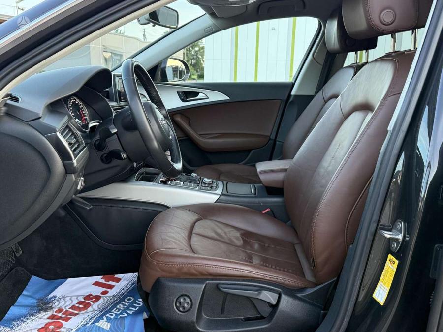 Brown Audi A6 2012 in Raseiniai, with an engine capacity of 1.97 L and mileage of 305 thousand km for 8999 €, photo 16 on AUTOMOTO.COM.LV