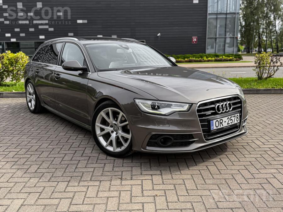 Brūns Audi A6 2012 Jelgava, ar dzinēja tilpumu 3.00 L un nobraukumu 370 tūkst. km par 8700 €, foto 1 vietnē AUTOMOTO.COM.LV