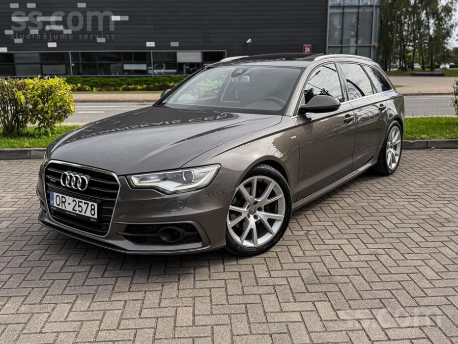 Brūns Audi A6 2012 Jelgava, ar dzinēja tilpumu 3.00 L un nobraukumu 370 tūkst. km par 8700 €, foto 3 vietnē AUTOMOTO.COM.LV