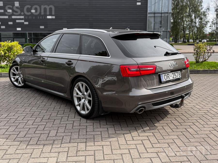 Brūns Audi A6 2012 Jelgava, ar dzinēja tilpumu 3.00 L un nobraukumu 370 tūkst. km par 8700 €, foto 6 vietnē AUTOMOTO.COM.LV