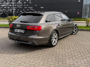 Brūns Audi A6 2012 Jelgava, ar dzinēja tilpumu 3.00 L un nobraukumu 370 tūkst. km par 8700 €, foto 7 vietnē AUTOMOTO.COM.LV