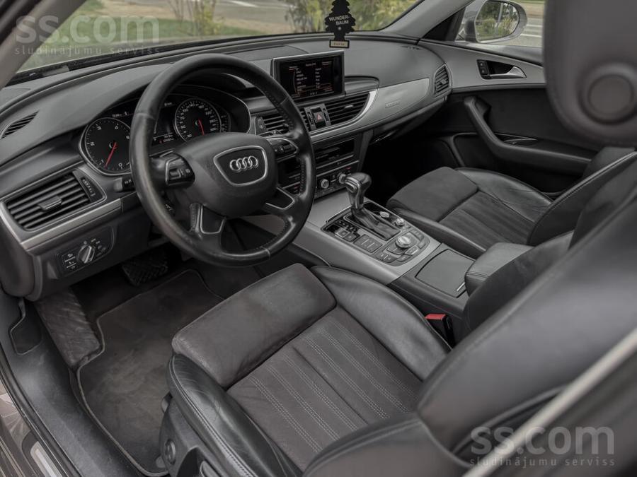 Brūns Audi A6 2012 Jelgava, ar dzinēja tilpumu 3.00 L un nobraukumu 370 tūkst. km par 8700 €, foto 16 vietnē AUTOMOTO.COM.LV