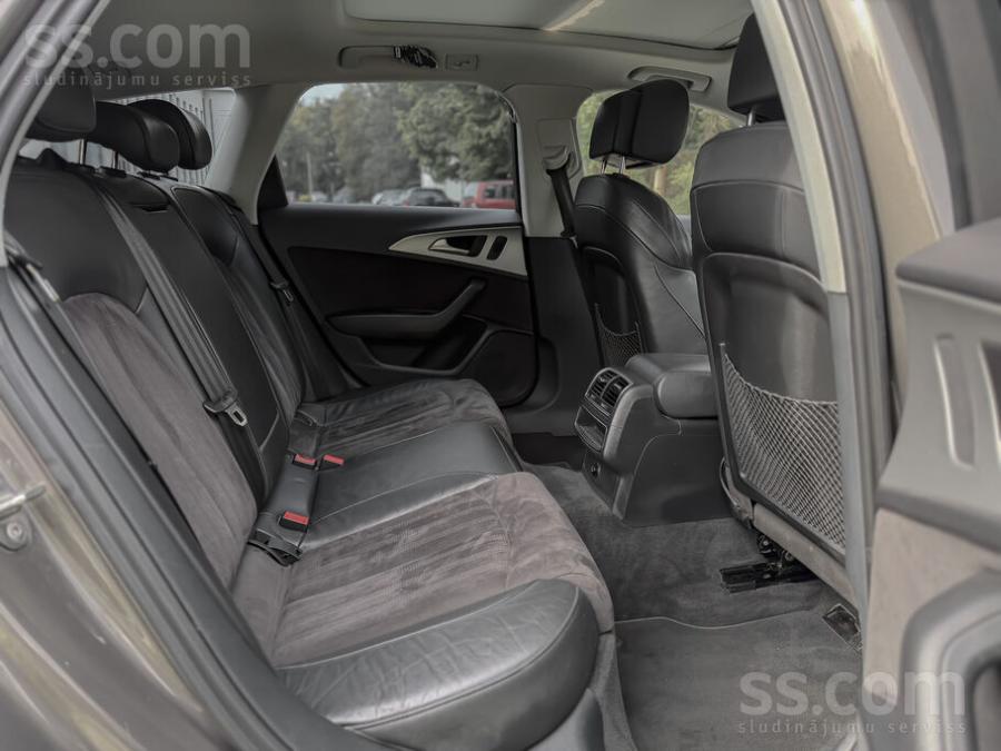 Brūns Audi A6 2012 Jelgava, ar dzinēja tilpumu 3.00 L un nobraukumu 370 tūkst. km par 8700 €, foto 19 vietnē AUTOMOTO.COM.LV
