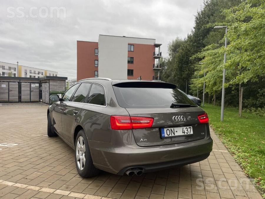 Brown Audi A6 2012 in Riga, with an engine capacity of 2.00 L and mileage of 234 thousand km for 7800 €, photo 6 on AUTOMOTO.COM.LV