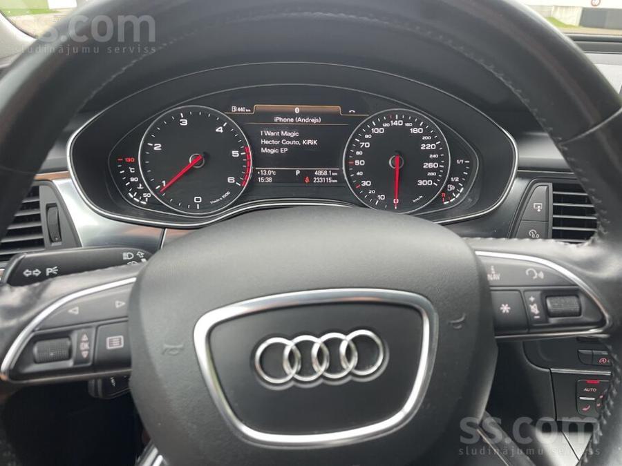 Brown Audi A6 2012 in Riga, with an engine capacity of 2.00 L and mileage of 234 thousand km for 7800 €, photo 12 on AUTOMOTO.COM.LV