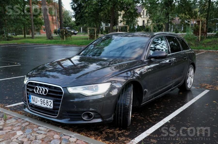 Brown Audi A6 2012 in Daugavpils, with an engine capacity of 3.00 L and mileage of 322 thousand km for 10600 €, photo 3 on AUTOMOTO.COM.LV