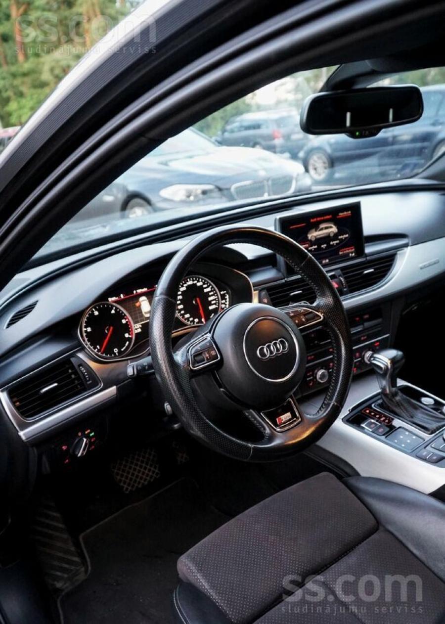 Brown Audi A6 2012 in Daugavpils, with an engine capacity of 3.00 L and mileage of 322 thousand km for 10600 €, photo 11 on AUTOMOTO.COM.LV