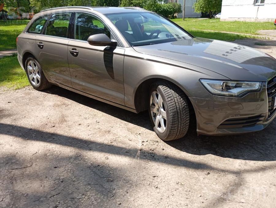 Brown Audi A6 2013 in Jekabpils, with an engine capacity of 3.00 L and mileage of 0 thousand km for 10999 €, photo 1 on AUTOMOTO.COM.LV