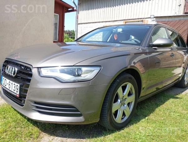 Brown Audi A6 2013 in Jekabpils, with an engine capacity of 3.00 L and mileage of 290 thousand km for 10150 €, photo 4 on AUTOMOTO.COM.LV