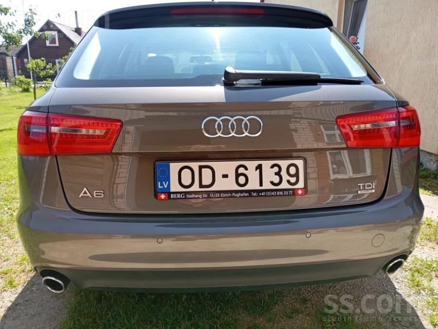 Brown Audi A6 2013 in Jekabpils, with an engine capacity of 3.00 L and mileage of 290 thousand km for 10150 €, photo 8 on AUTOMOTO.COM.LV