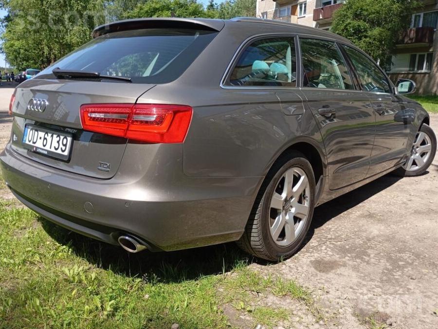 Brown Audi A6 2013 in Jekabpils, with an engine capacity of 3.00 L and mileage of 290 thousand km for 10990 €, photo 4 on AUTOMOTO.COM.LV