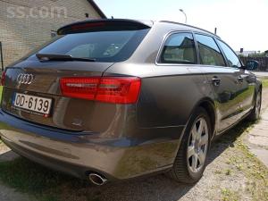 Brown Audi A6 2013 in Jekabpils, with an engine capacity of 3.00 L and mileage of 290 thousand km for 10990 €, photo 6 on AUTOMOTO.COM.LV