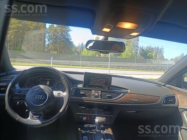 Brown Audi A6 2013 in Riga, with an engine capacity of 3.00 L and mileage of 269 thousand km for 11240 €, photo 5 on AUTOMOTO.COM.LV