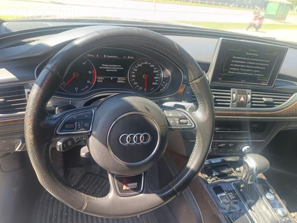 Brown Audi A6 2013 in Riga, with an engine capacity of 3.00 L and mileage of 269 thousand km for 11240 €, photo 7 on AUTOMOTO.COM.LV