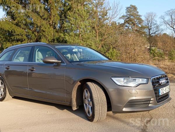 Brown Audi A6 2013 in Jelgava, with an engine capacity of 3.00 L and mileage of 290 thousand km for 10150 €, photo 2 on AUTOMOTO.COM.LV