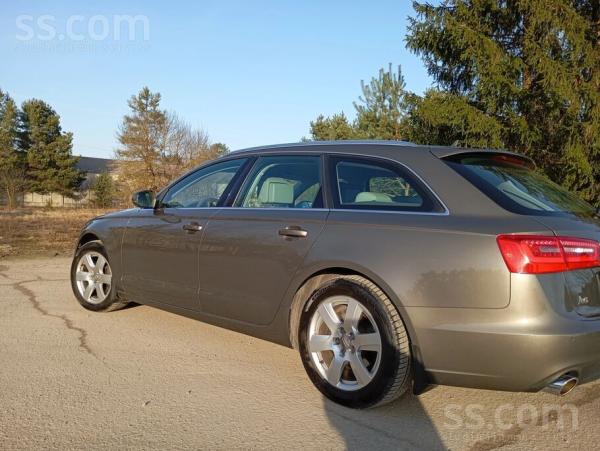 Brown Audi A6 2013 in Jelgava, with an engine capacity of 3.00 L and mileage of 290 thousand km for 10150 €, photo 4 on AUTOMOTO.COM.LV