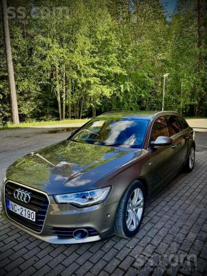 Brown Audi A6 2013 in Talsi, with an engine capacity of 3.00 L and mileage of 341 thousand km for 9200 €, photo  on AUTOMOTO.COM.LV