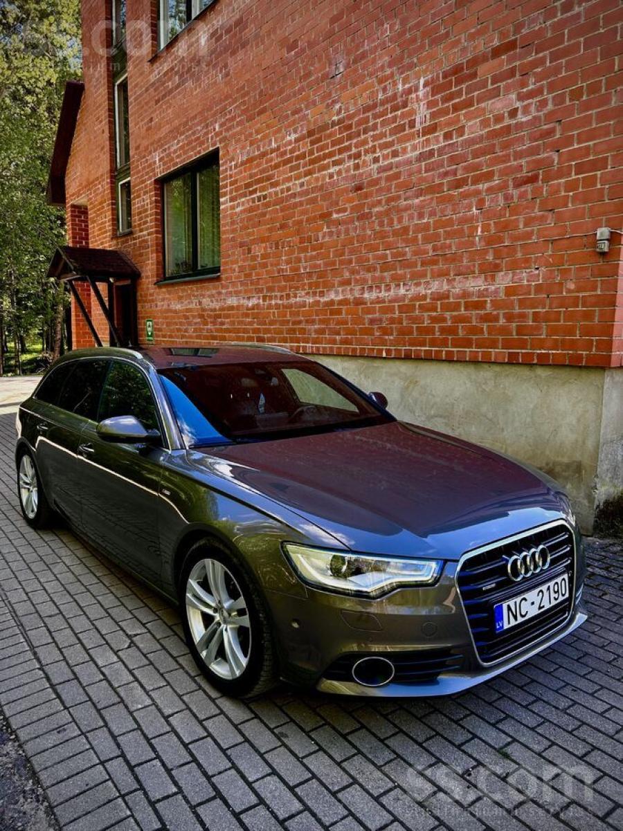 Brown Audi A6 2013 in Talsi, with an engine capacity of 3.00 L and mileage of 341 thousand km for 9200 €, photo 3 on AUTOMOTO.COM.LV