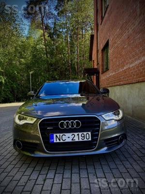 Brown Audi A6 2013 in Talsi, with an engine capacity of 3.00 L and mileage of 341 thousand km for 9200 €, photo 4 on AUTOMOTO.COM.LV
