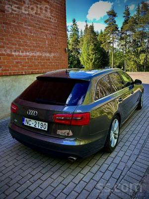 Brown Audi A6 2013 in Talsi, with an engine capacity of 3.00 L and mileage of 341 thousand km for 9200 €, photo 7 on AUTOMOTO.COM.LV