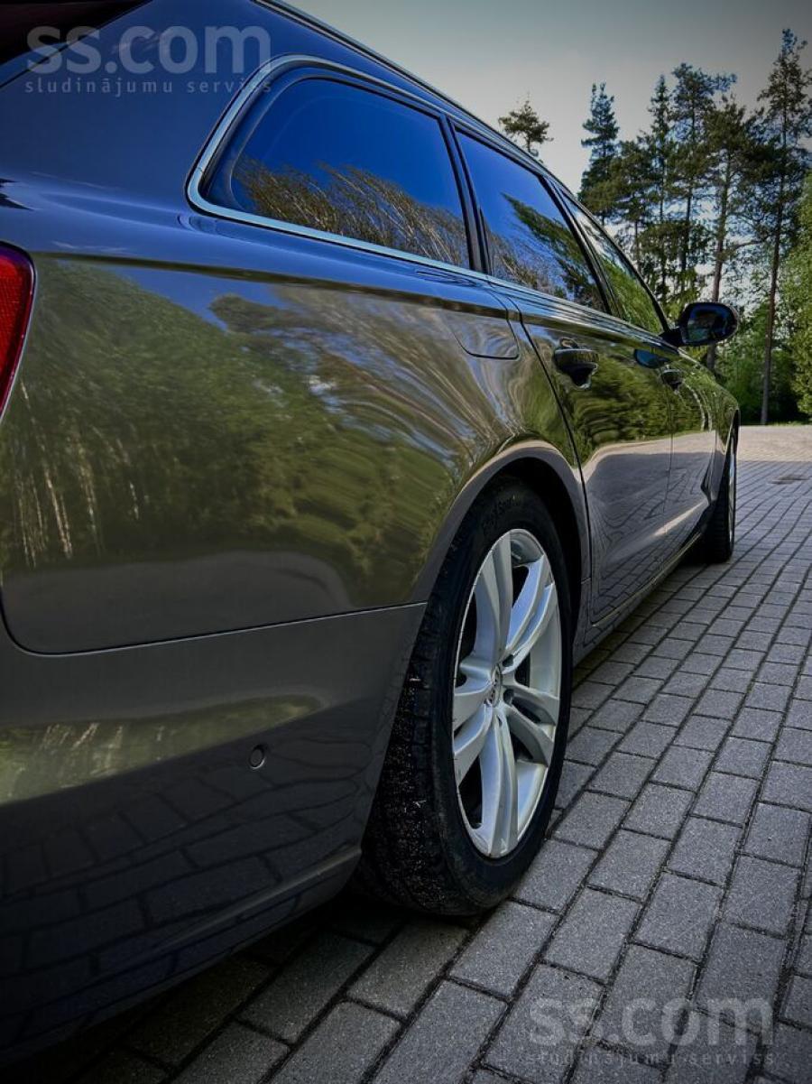 Brown Audi A6 2013 in Talsi, with an engine capacity of 3.00 L and mileage of 341 thousand km for 9200 €, photo 10 on AUTOMOTO.COM.LV